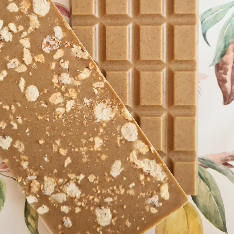 Chocolate Blanco de CHUFA Bean to Bar vegano